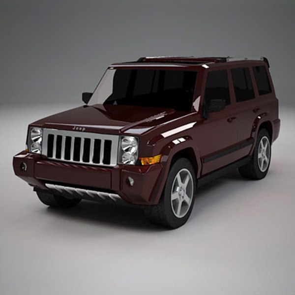 commander wrangler 3d model