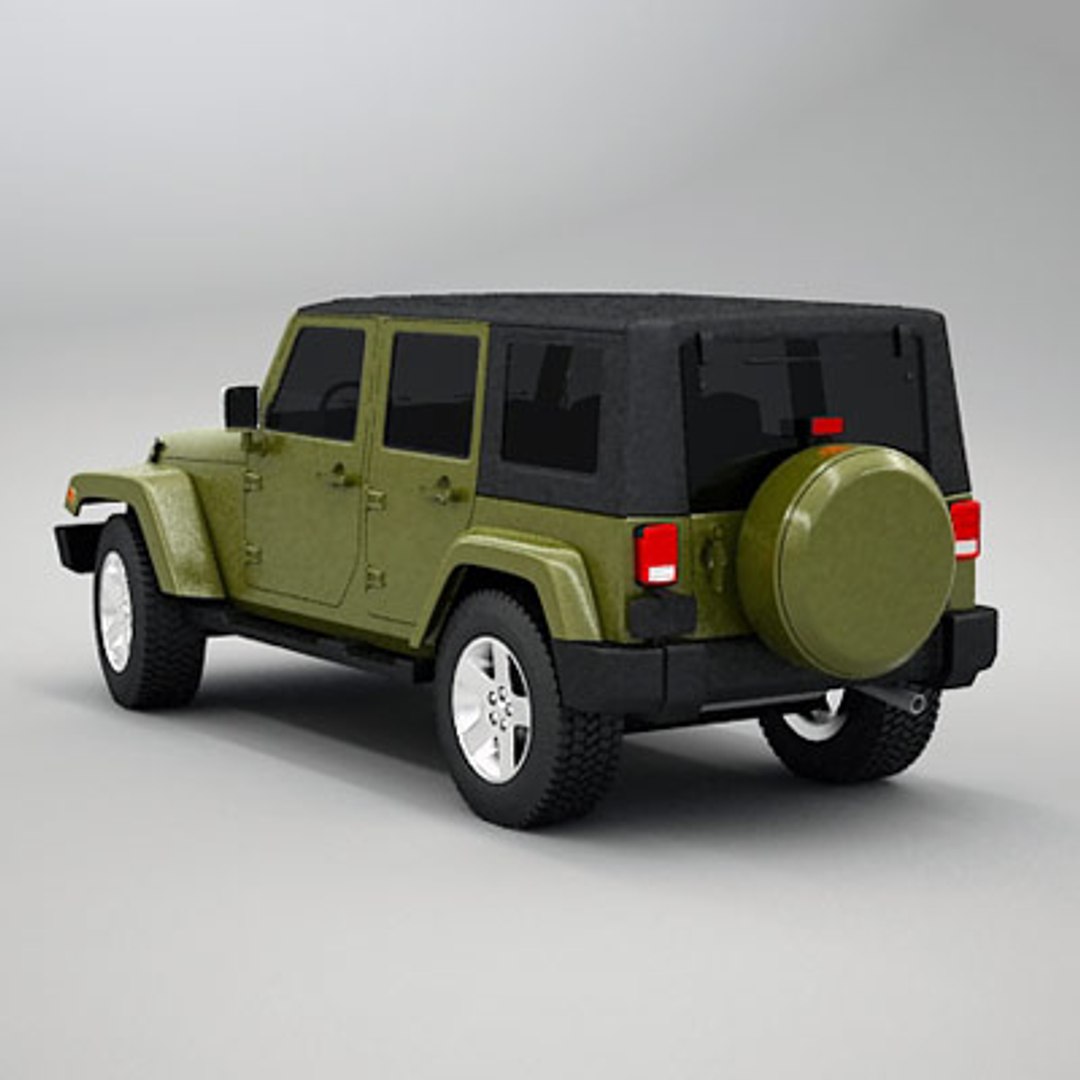 Commander Wrangler 3d Model