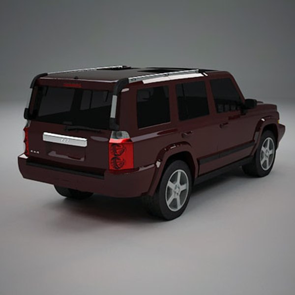 commander wrangler 3d model