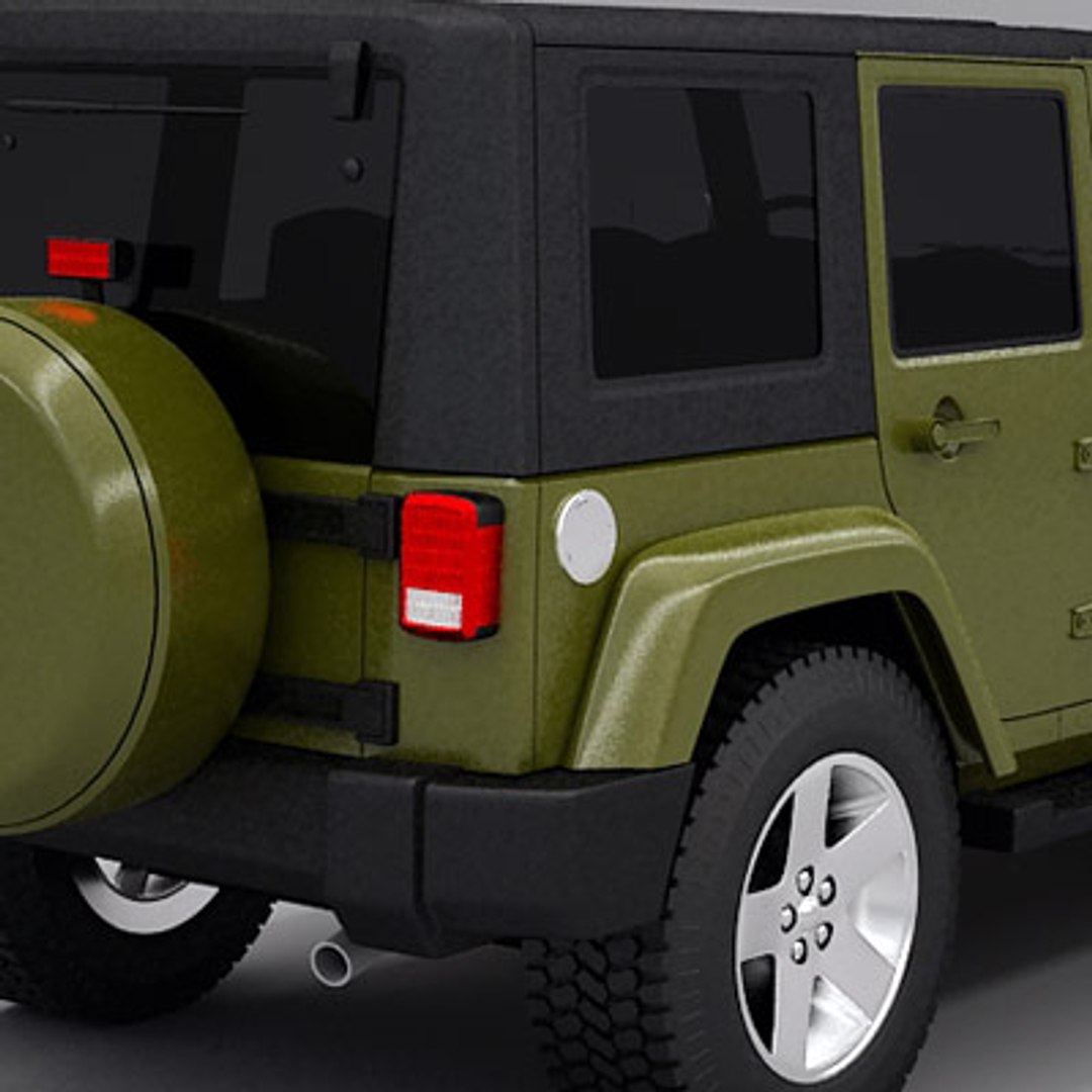 Commander Wrangler 3d Model