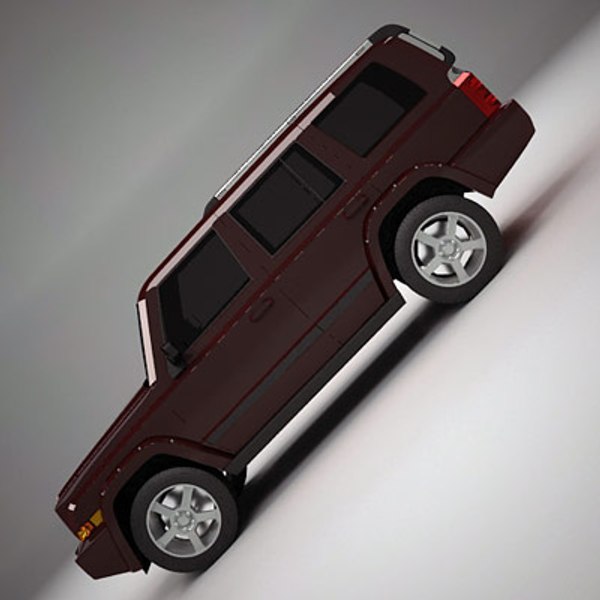 commander wrangler 3d model