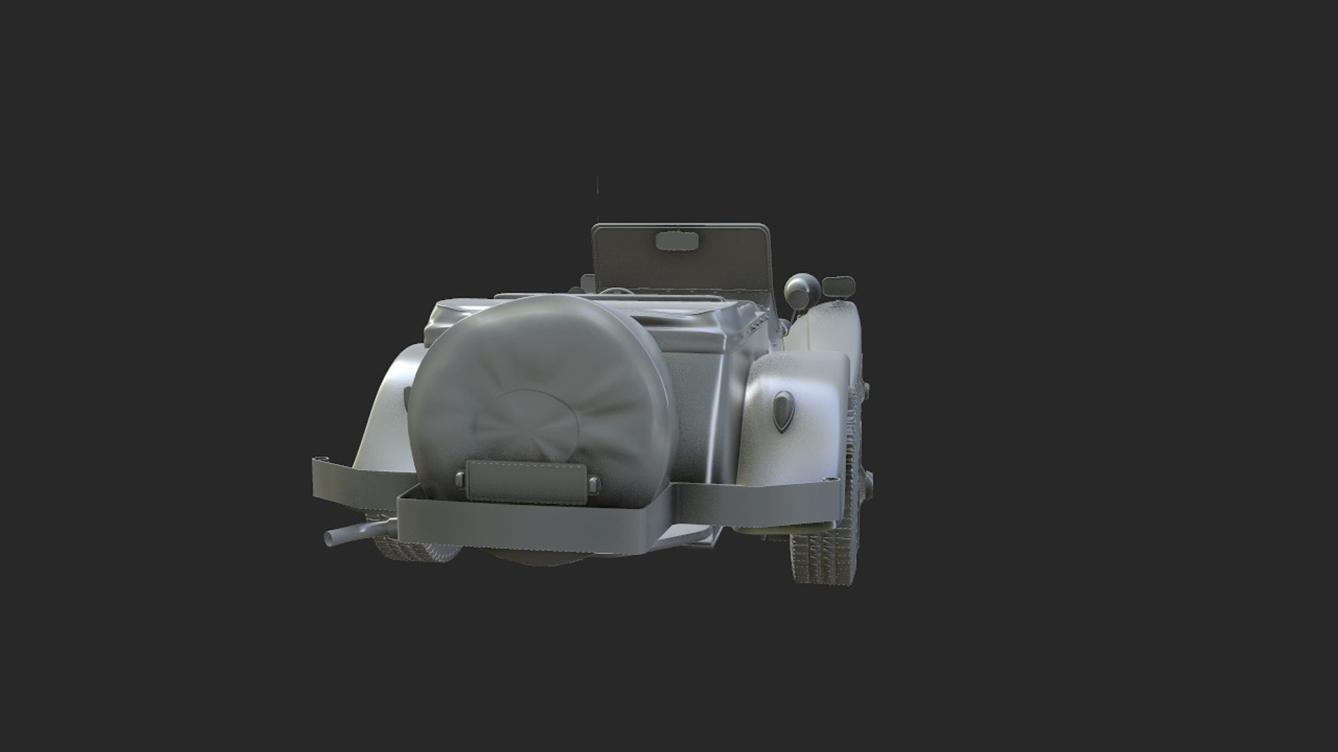 Classic Car 3d Model