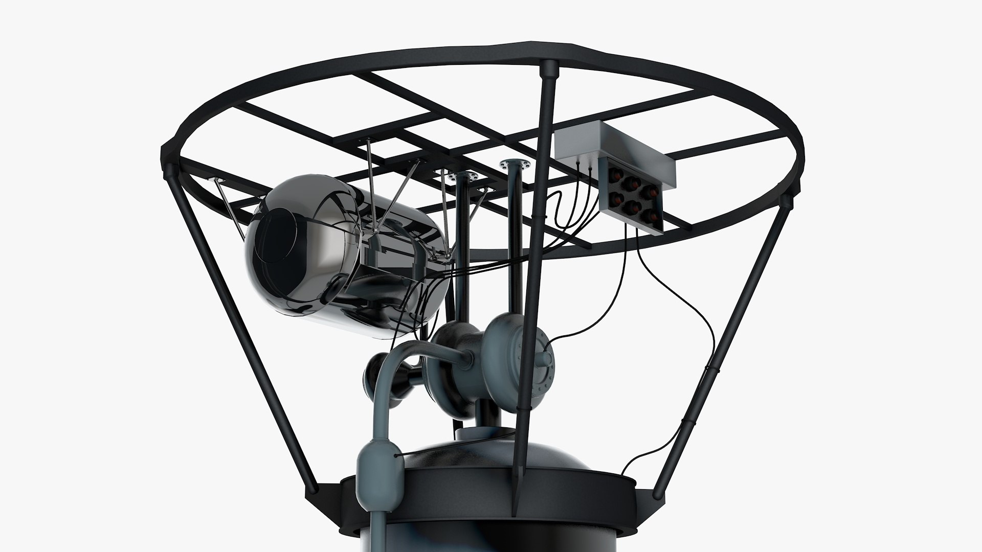 3D Generic Rocket Engine 01 model - TurboSquid 1983025