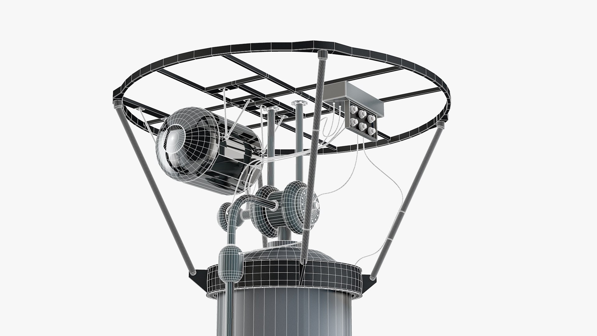 3D Generic Rocket Engine 01 model - TurboSquid 1983025
