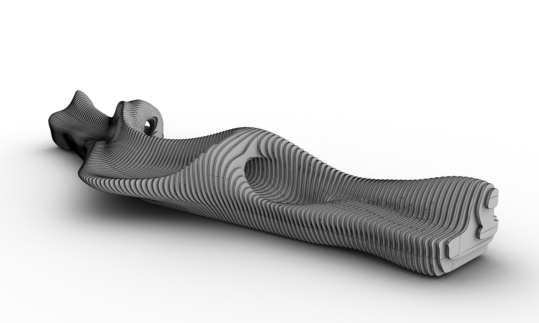 3D Design Parametric Bench Model - TurboSquid 1507698