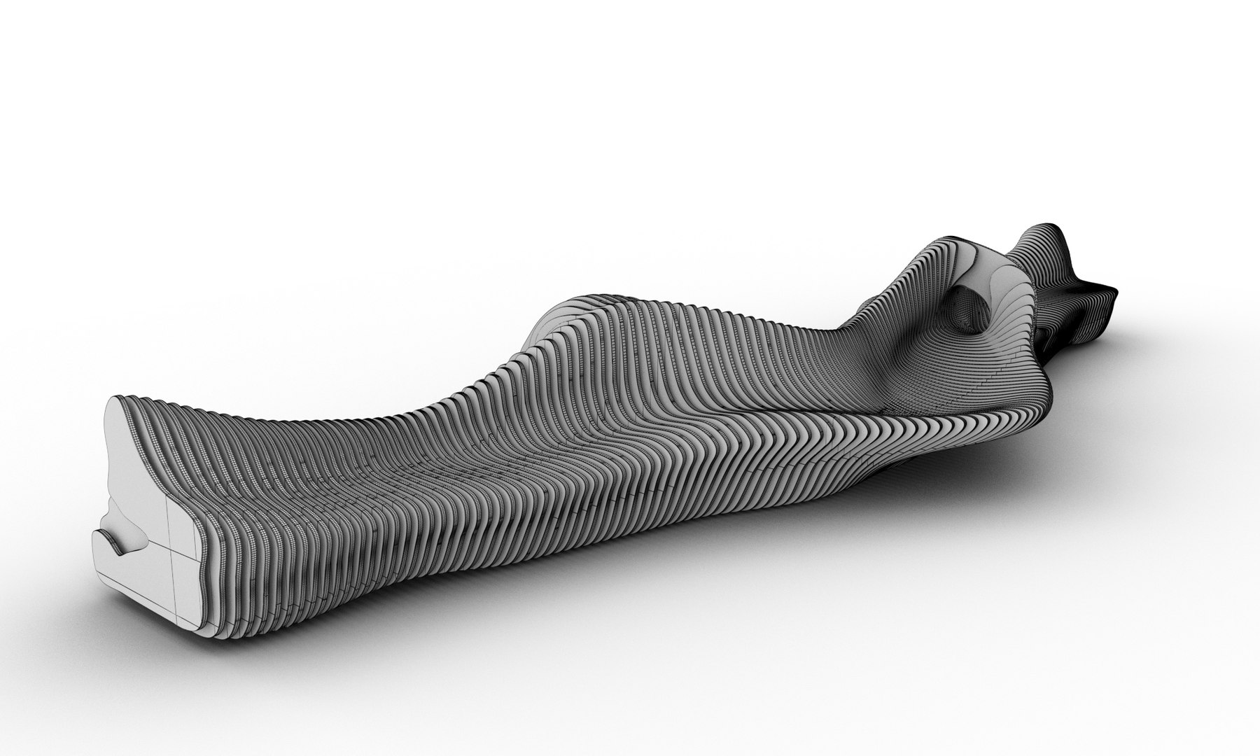 3D Design Parametric Bench Model - TurboSquid 1507698