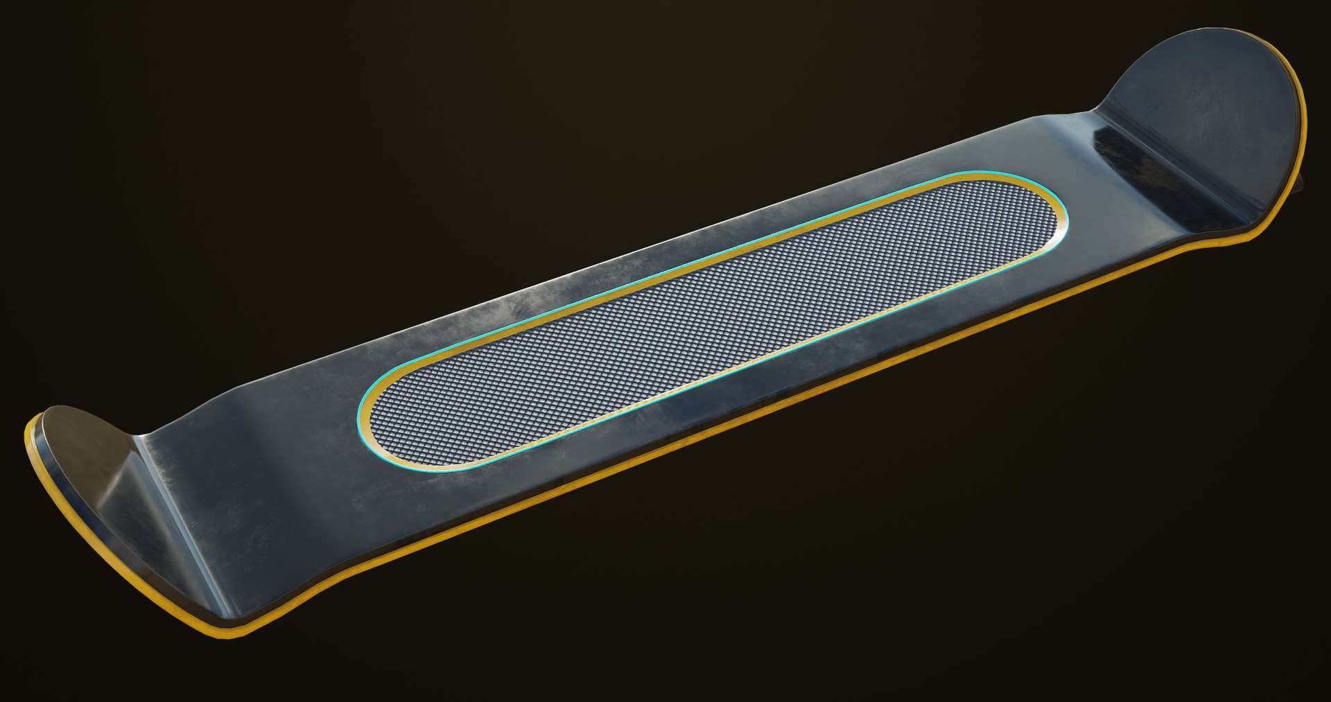 5 Sci Fi Hoverboards All PBR Unity UE Textures Included 3D Model ...