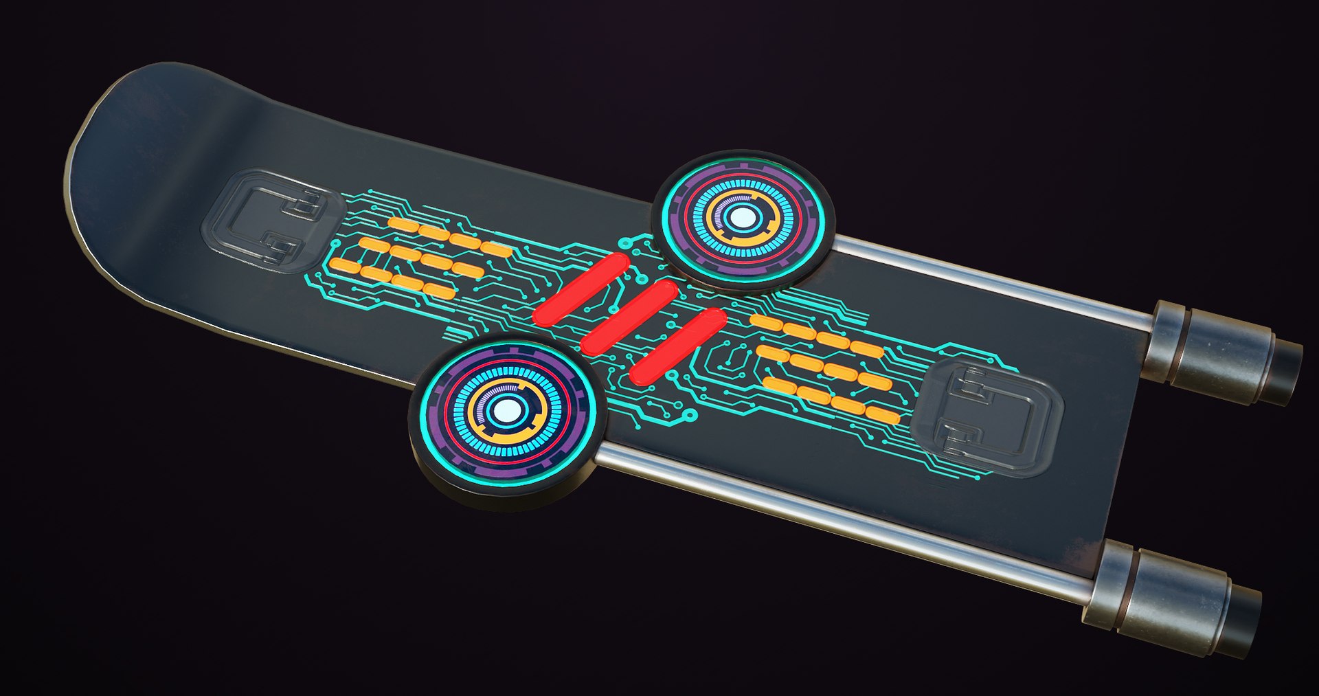 5 Sci Fi Hoverboards All PBR Unity UE Textures Included 3D Model - TurboSquid 2064061