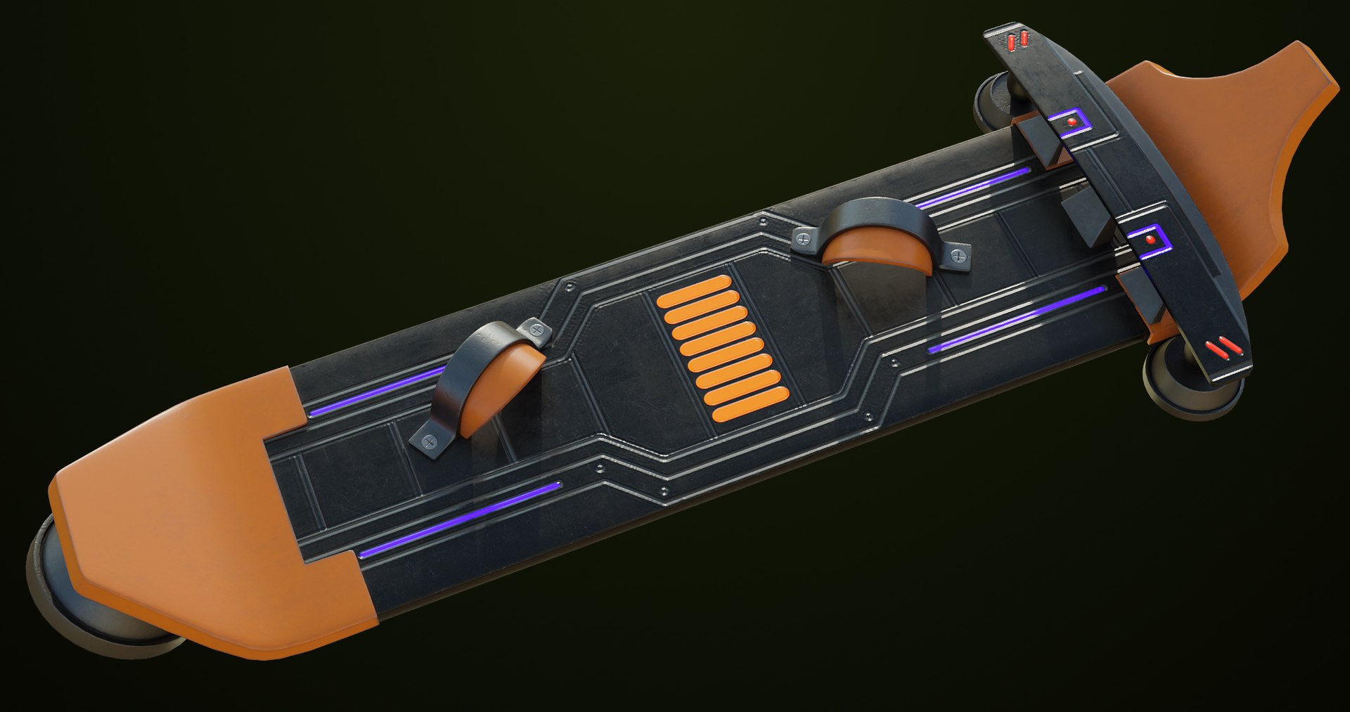 5 Sci Fi Hoverboards All PBR Unity UE Textures Included 3D Model - TurboSquid 2064061