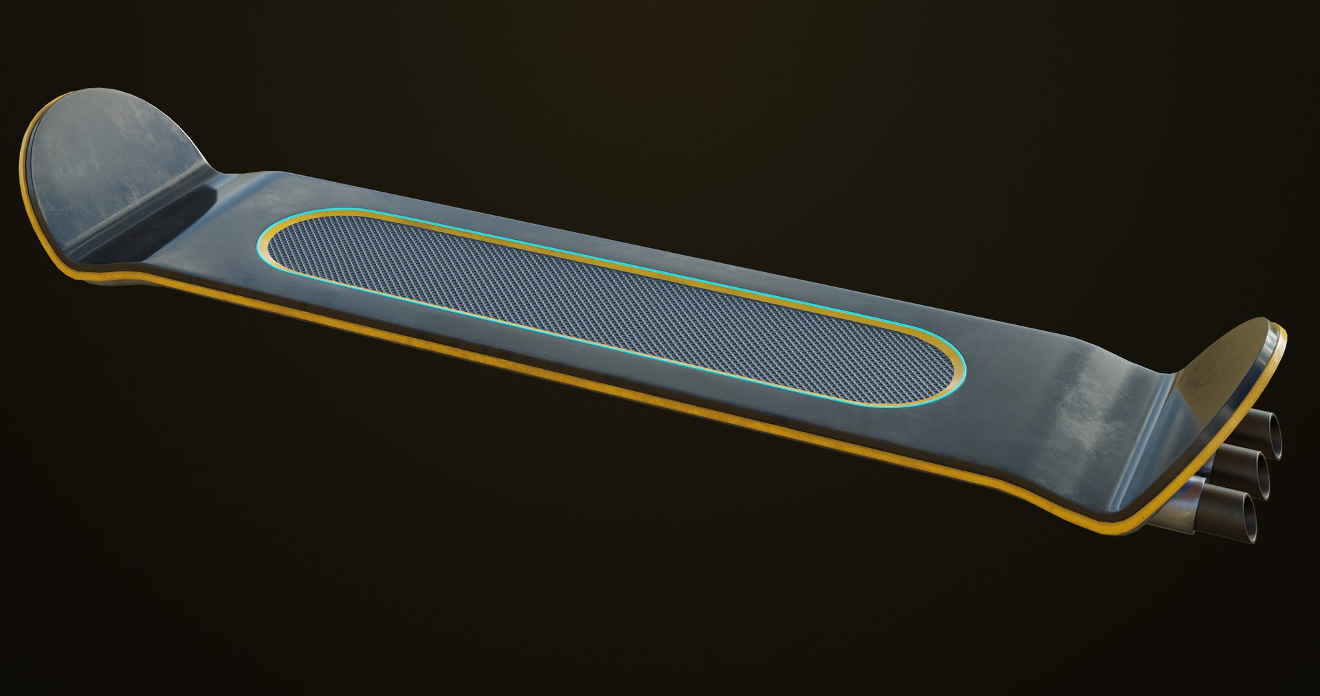 5 Sci Fi Hoverboards All PBR Unity UE Textures Included 3D Model - TurboSquid 2064061