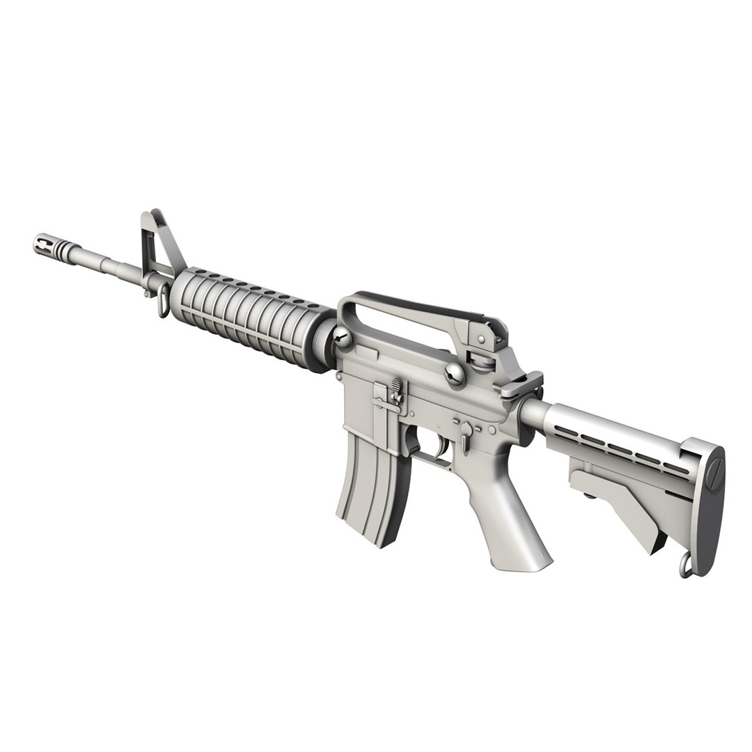 Colt M4a1 Carbine Assault Rifle C4d
