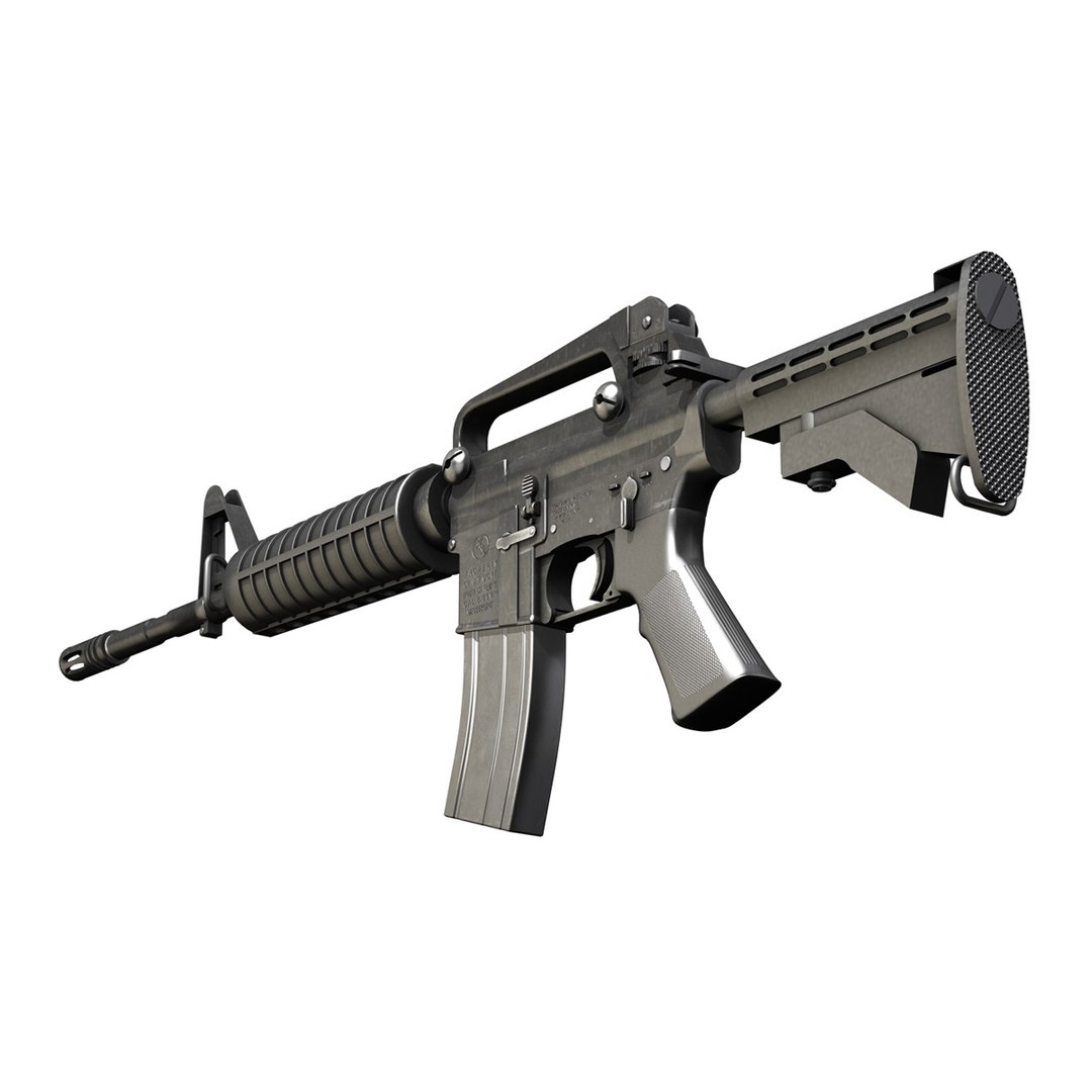 Colt M4a1 Carbine Assault Rifle C4d