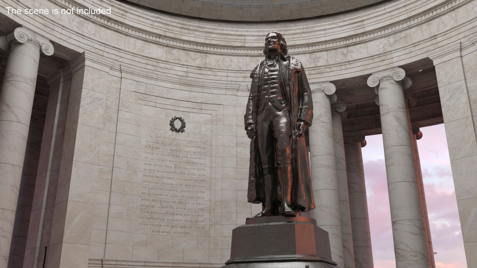 3D Model American Independence Symbols Collection - TurboSquid 2365777