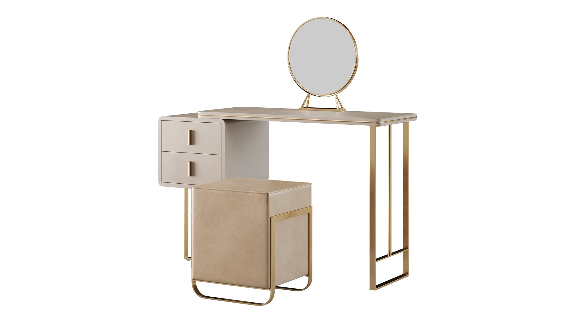 3D Model Dressing Table 32 - TurboSquid 2351692