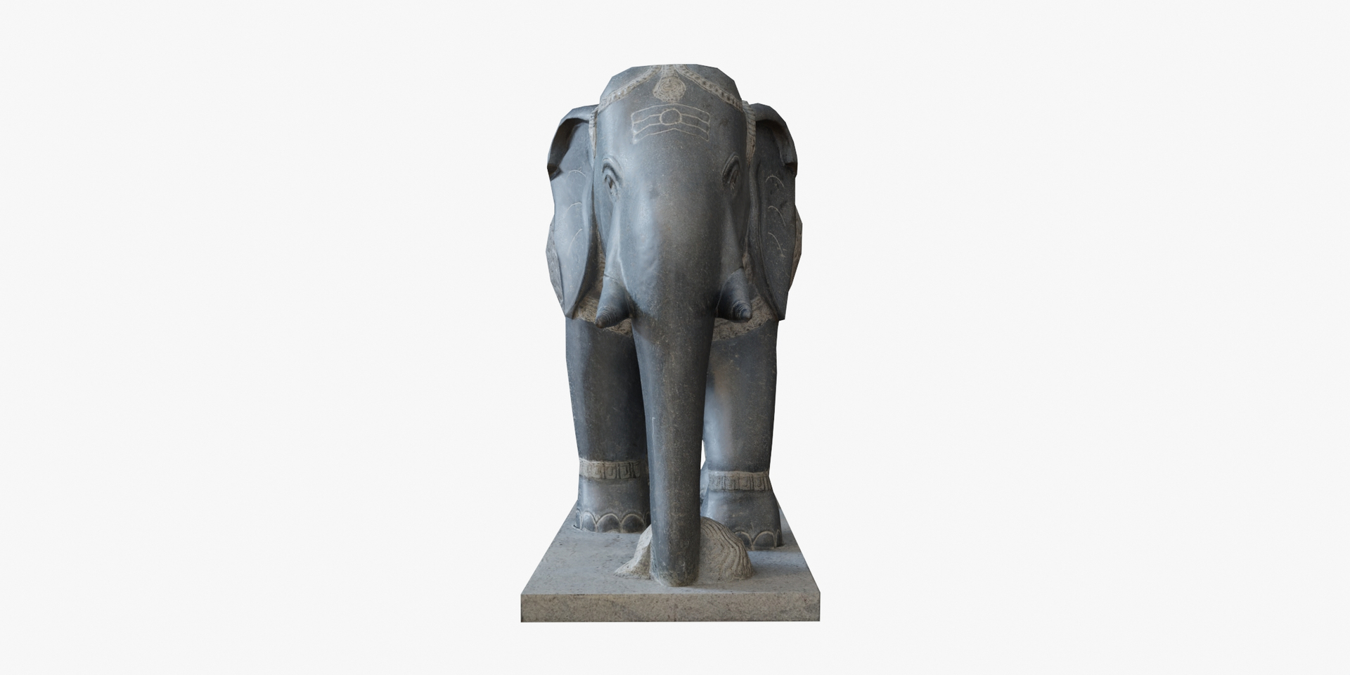 Elephant Statue 3D Model - TurboSquid 2198420