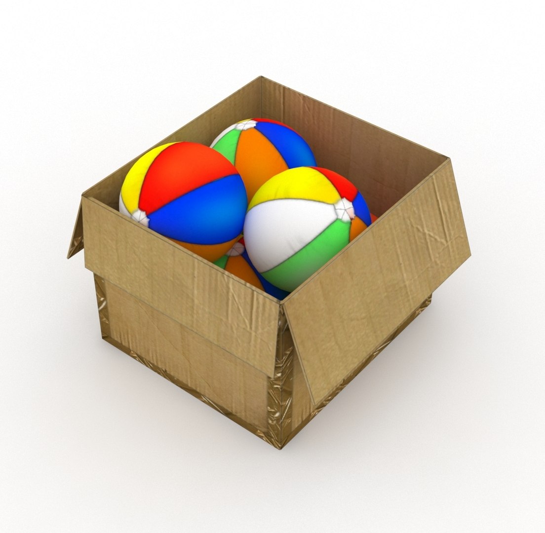 3D Model Ball Box - TurboSquid 1374429