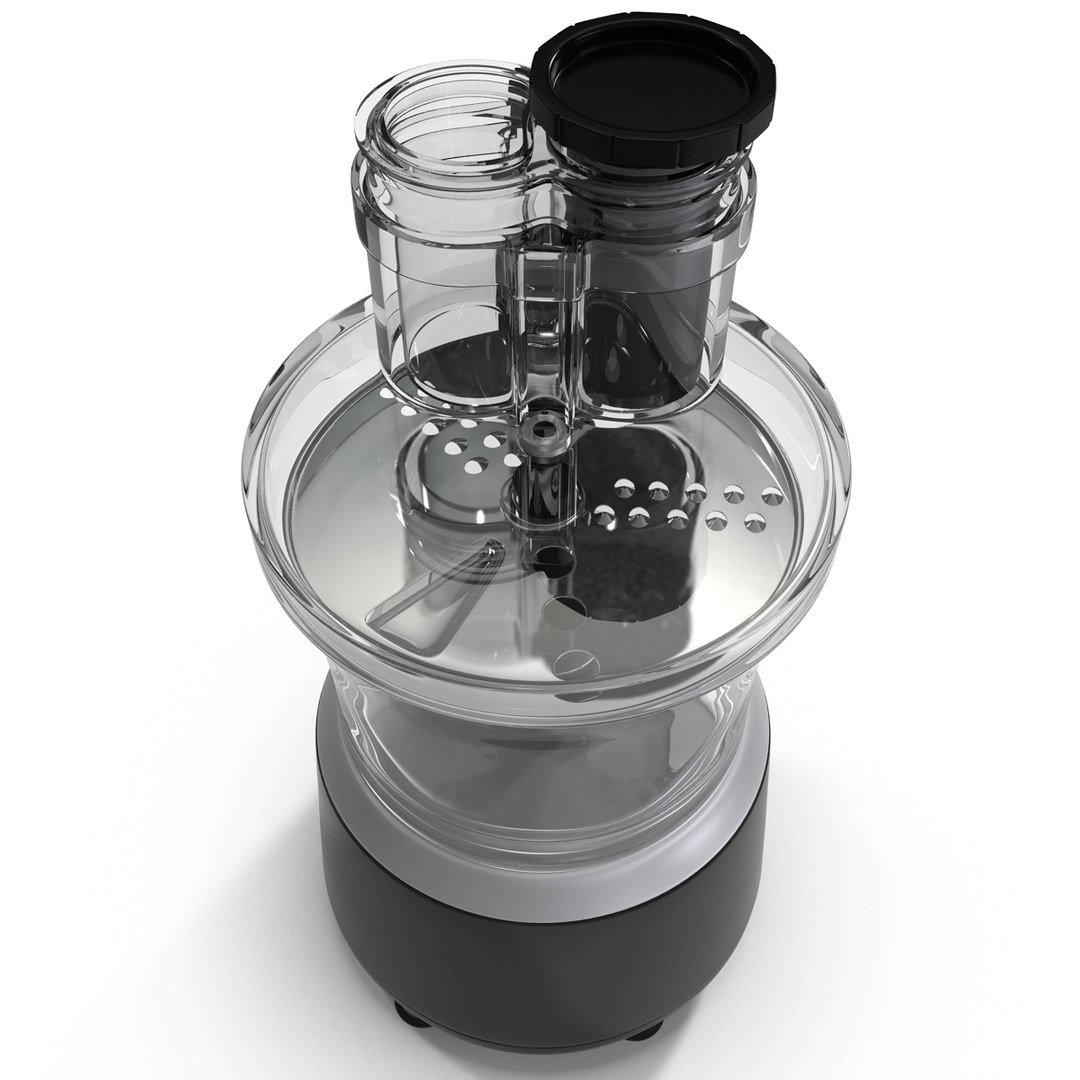 Mount Food Processor 3d Model