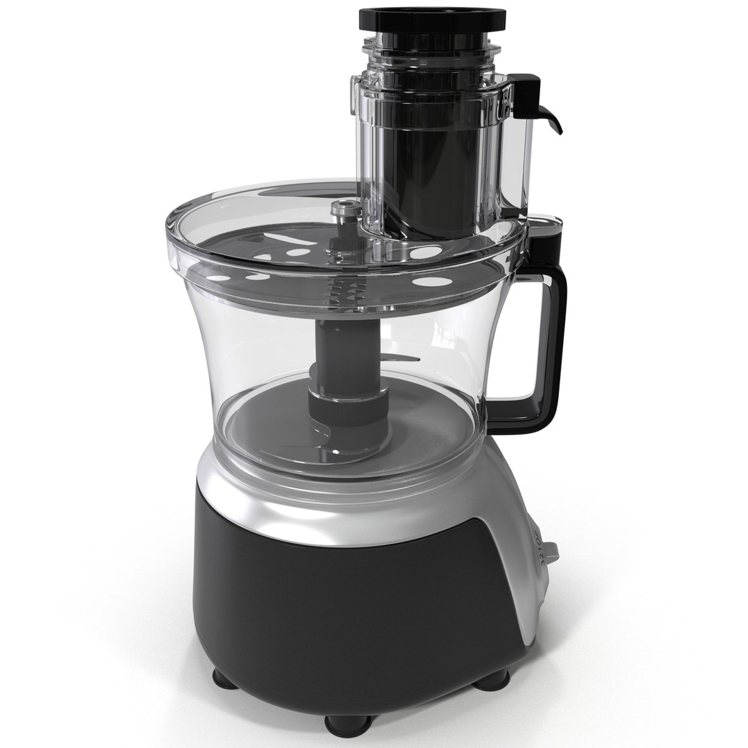 Mount Food Processor 3d Model