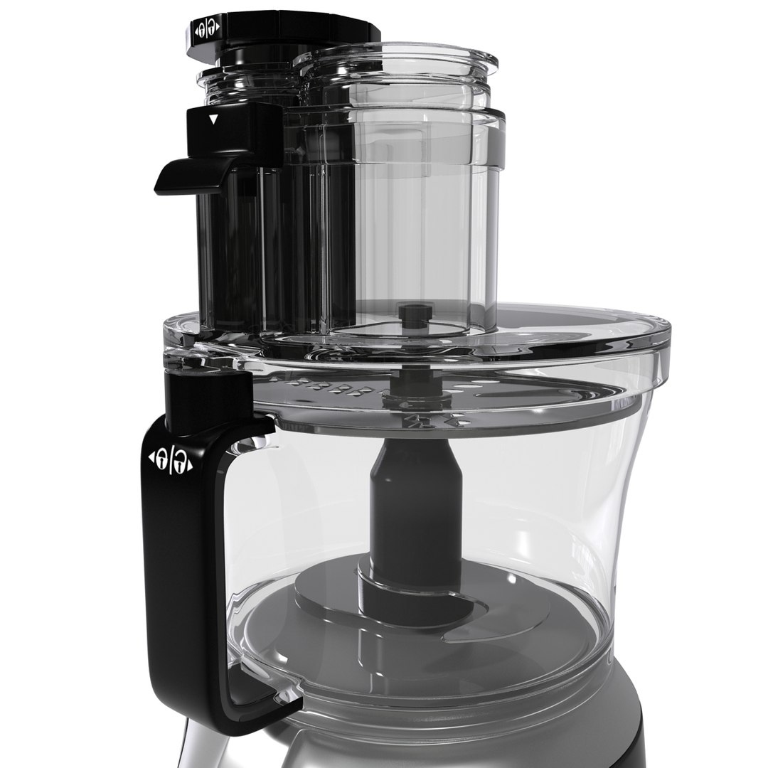 mount food processor 3d model