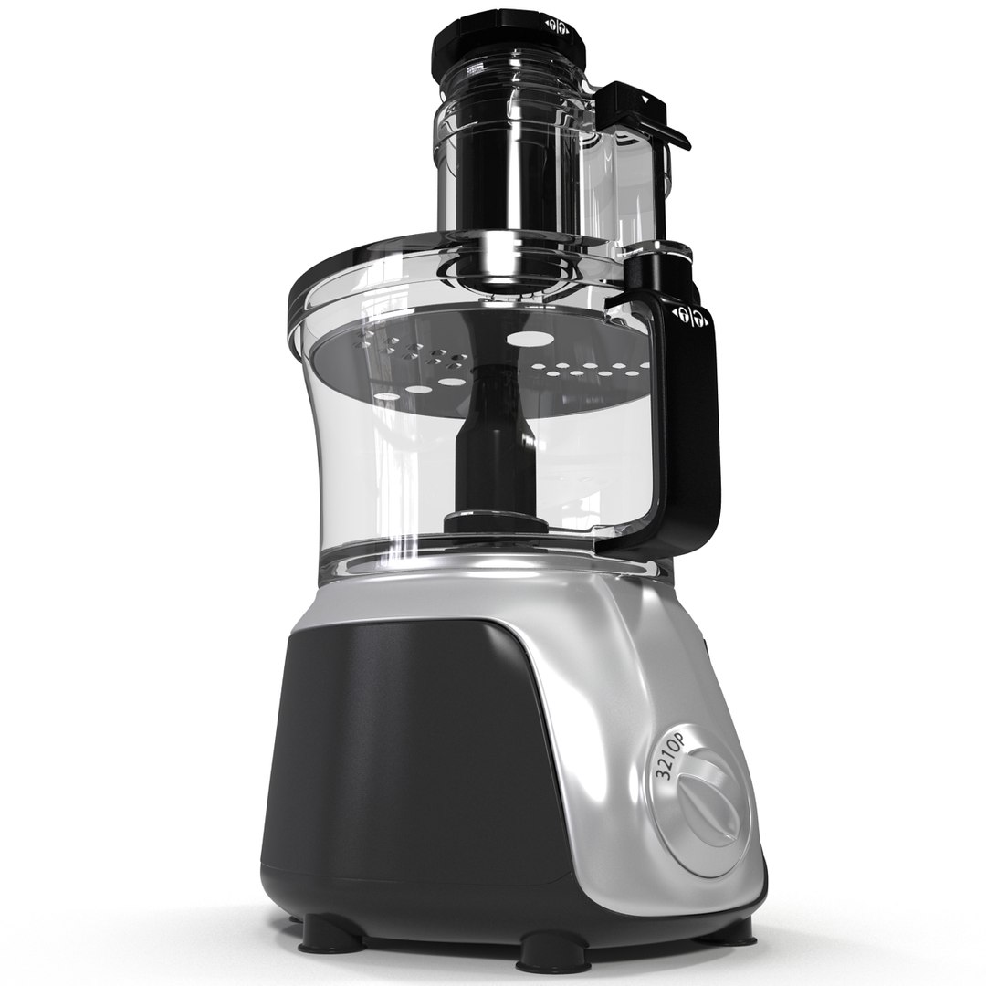mount food processor 3d model