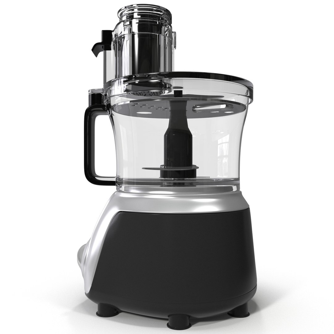 Mount Food Processor 3d Model