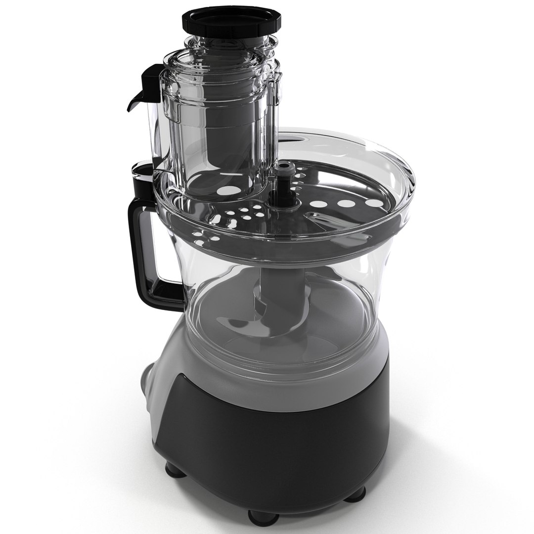Mount Food Processor 3d Model