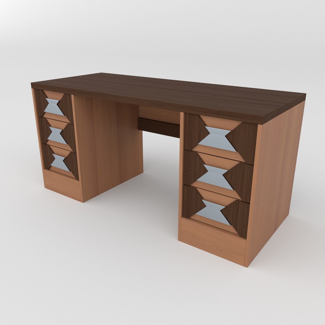3D Office Table - TurboSquid 1215230