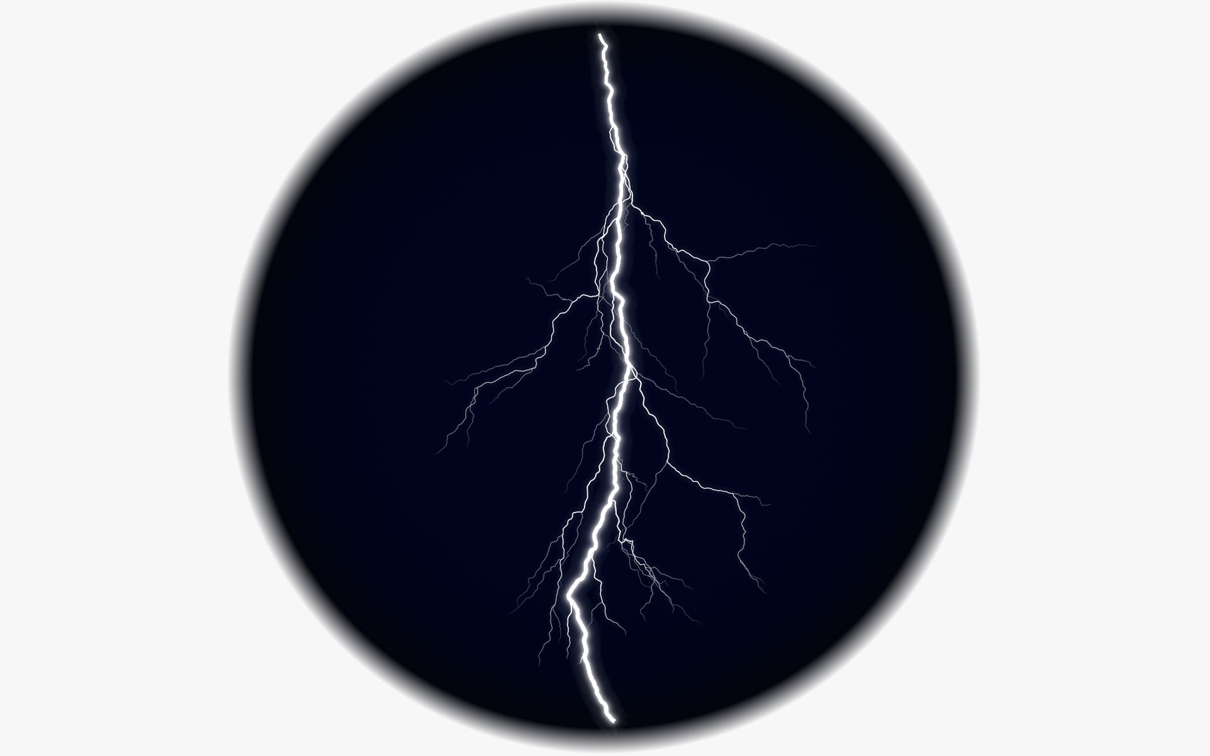 Realistic Cloud To Ground Lightning - CG-06 3D Model - TurboSquid 2176398