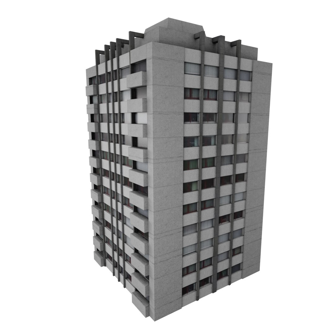 3D skyscraper - TurboSquid 1834614