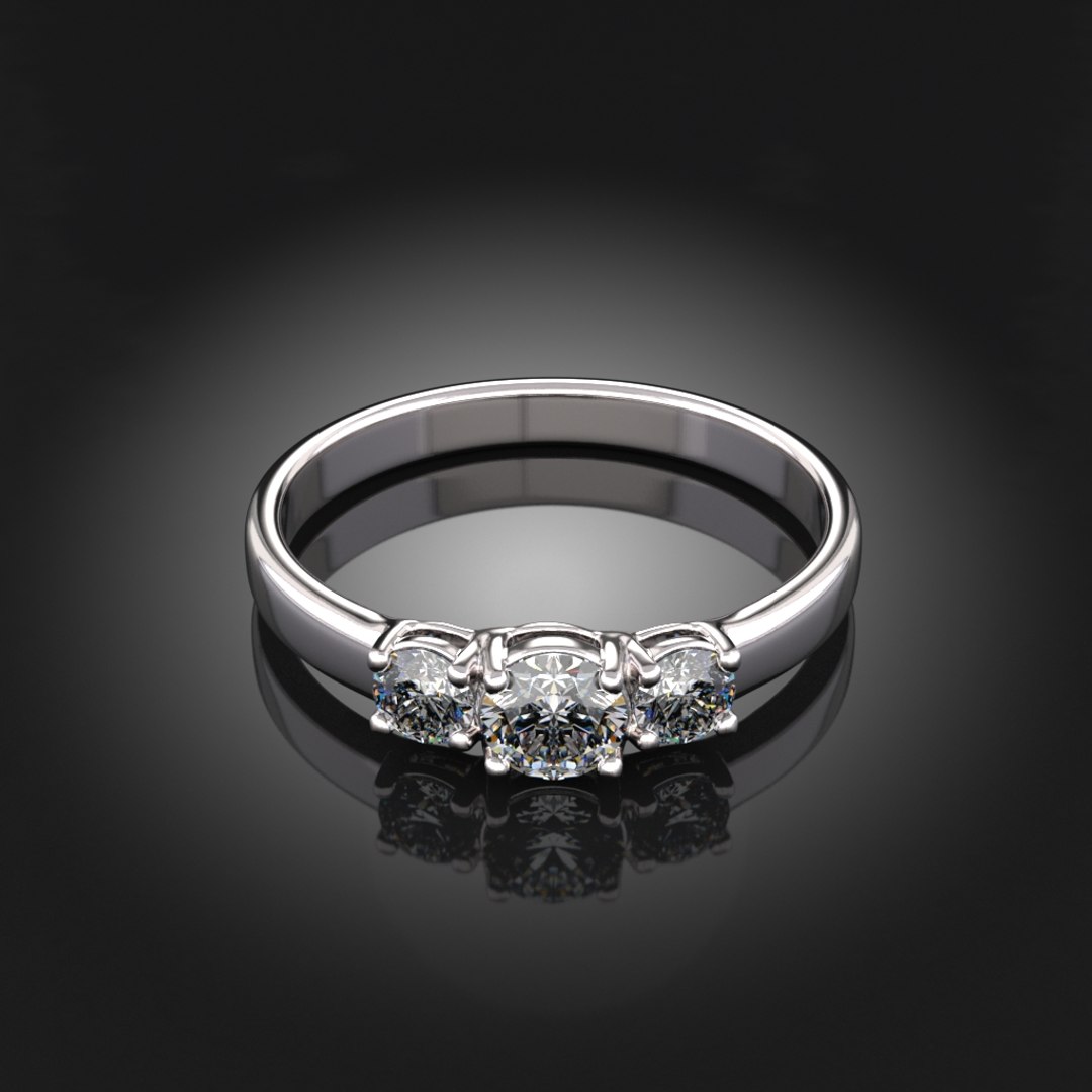 3D Wedding Ring Print - TurboSquid 1562713