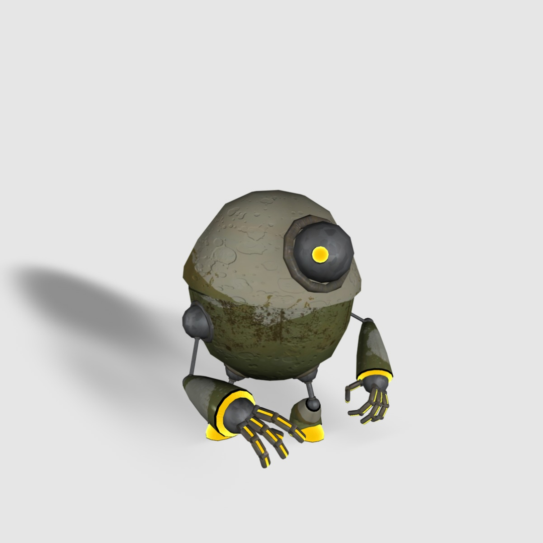 robot sidekick 3d 3ds