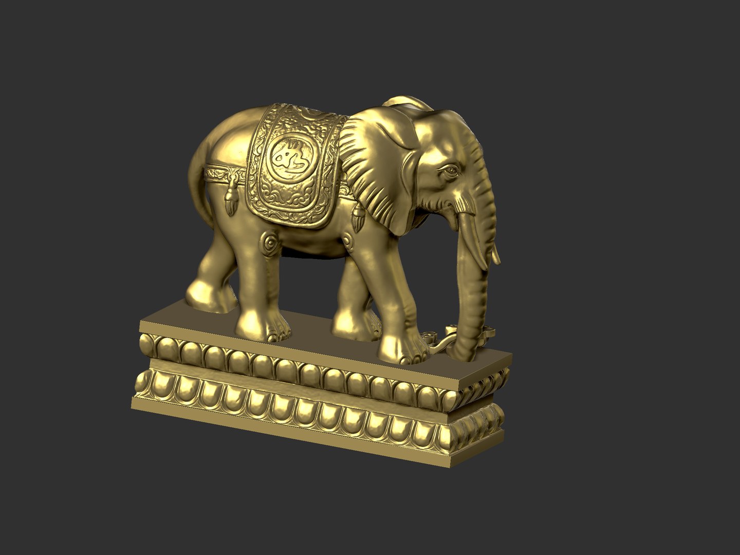 3D Elephant Model - TurboSquid 1833832