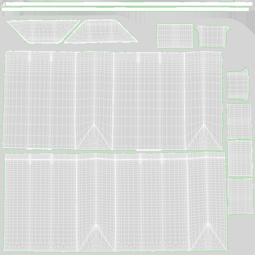 2 white recycled paper 3D model - TurboSquid 1577942
