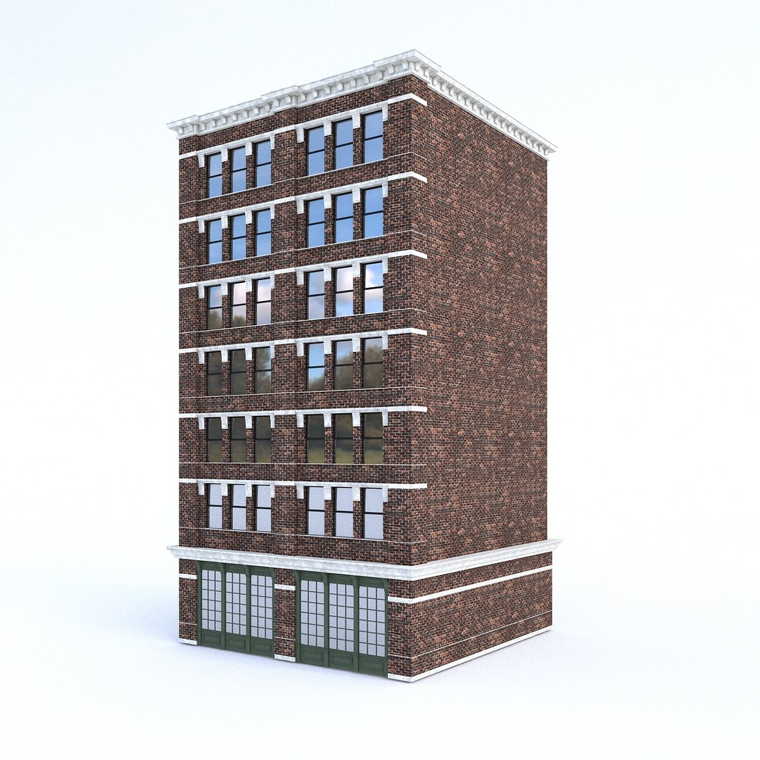 Buildings city set model - TurboSquid 1437224