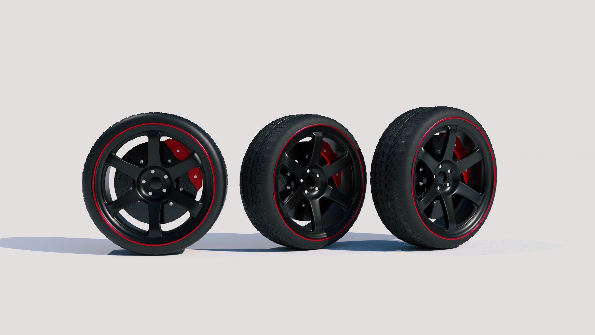 Rim And Tire 3D Model - TurboSquid 1888846