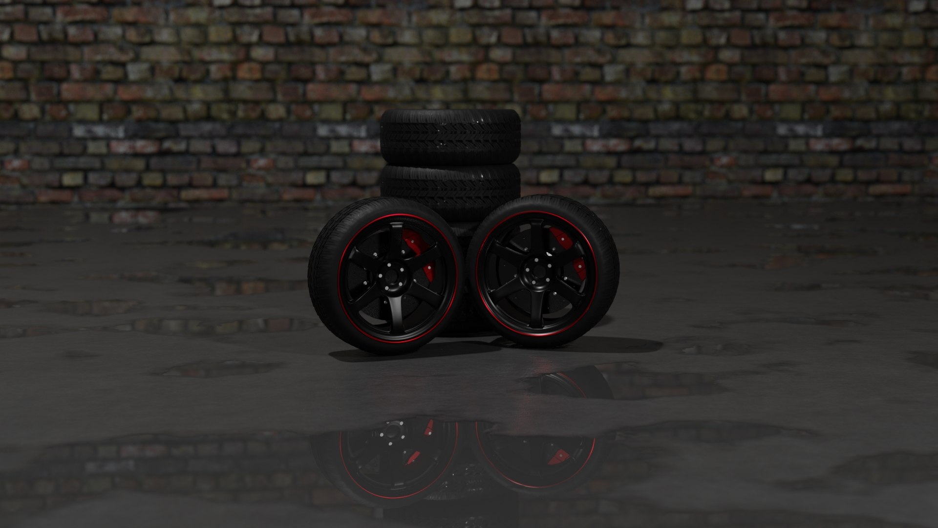 Rim And Tire 3D Model - TurboSquid 1888846