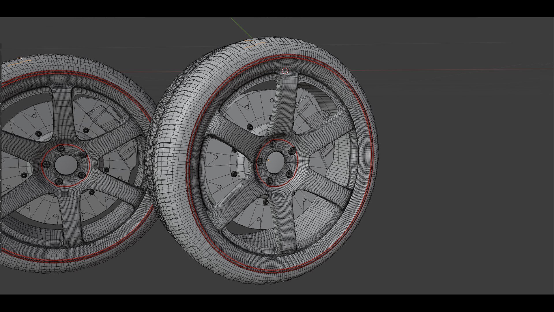 Rim And Tire 3D Model - TurboSquid 1888846