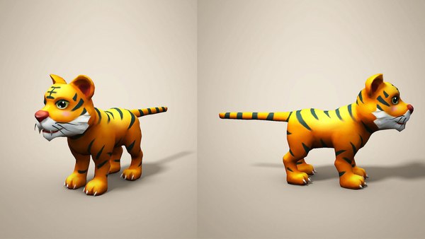3D model tiger - TurboSquid 1699284