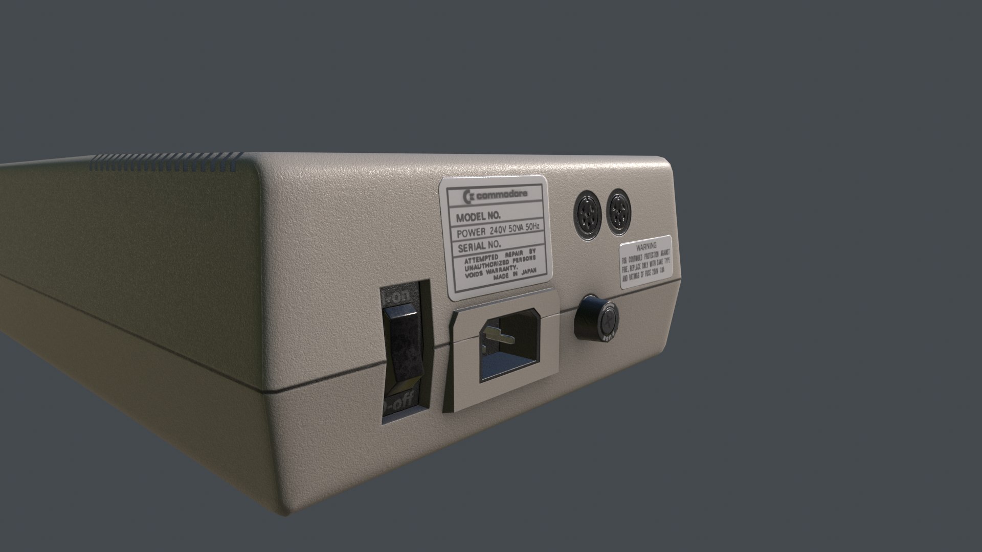 3D Commodore 1541 - TurboSquid 2311181