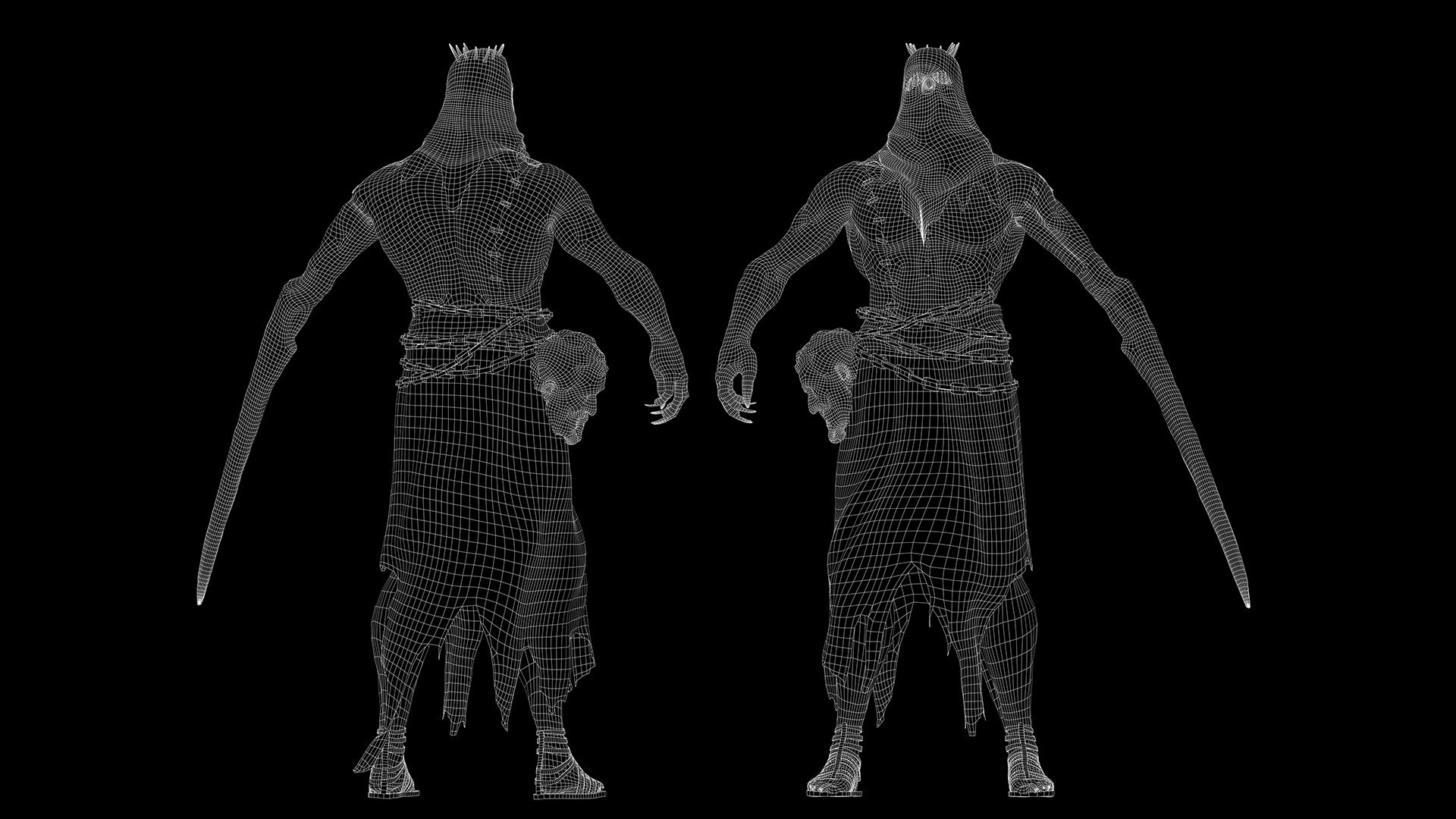 3D Demon Executioner Model - TurboSquid 2382138