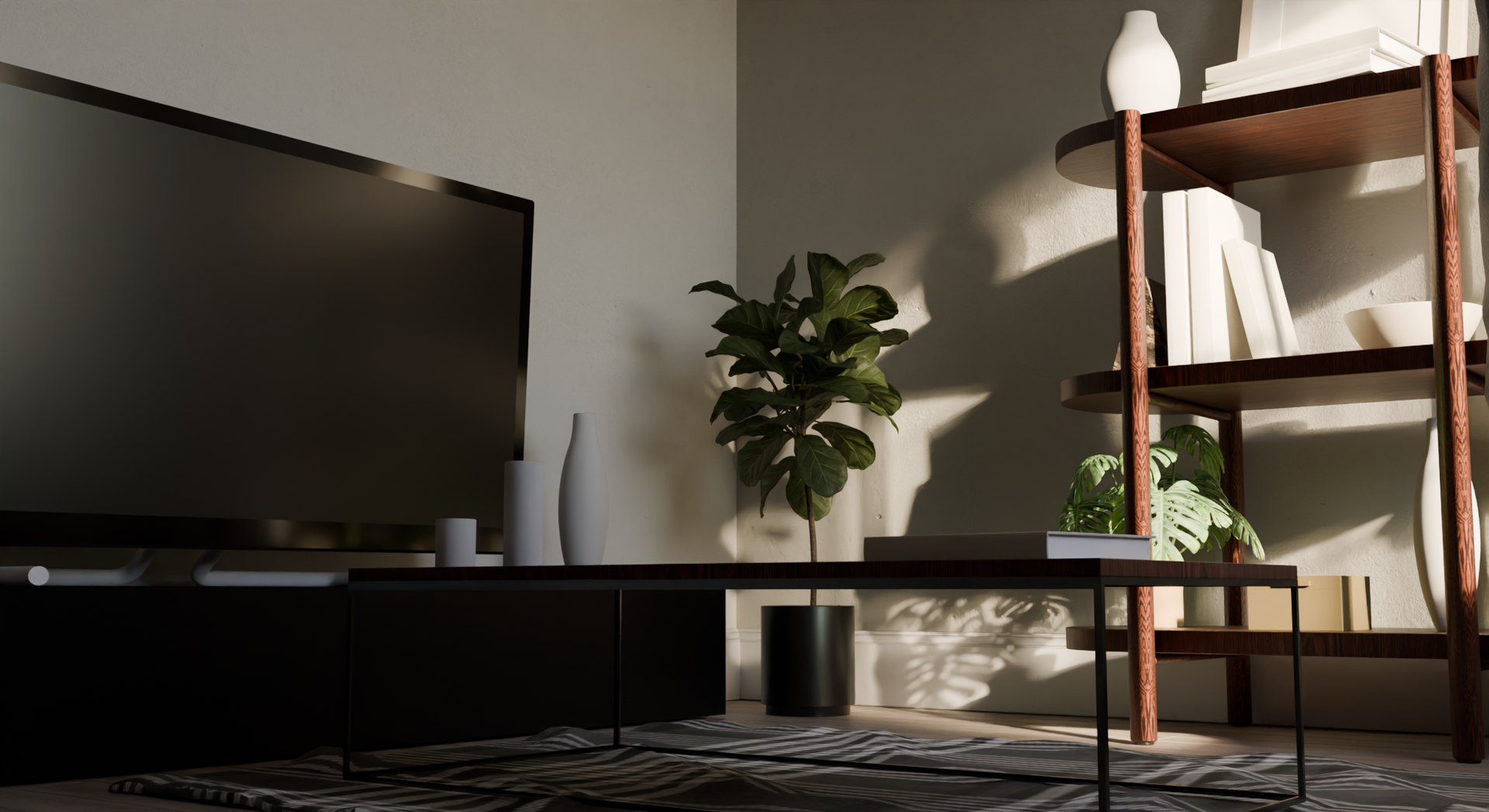 Realistic Living Room Interior 3D Model - TurboSquid 2582553