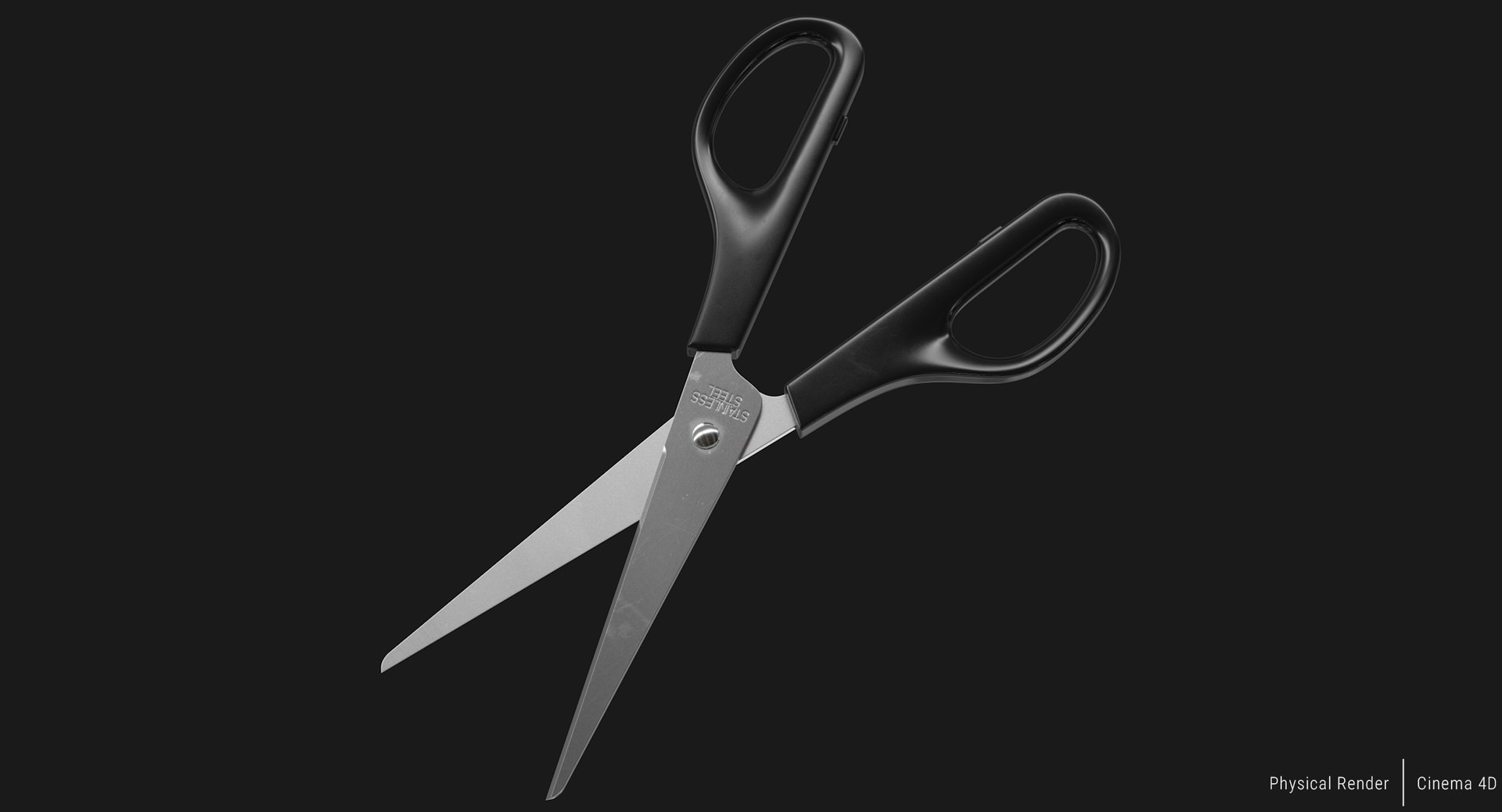 3D Realistic Scissors Model - TurboSquid 1369194