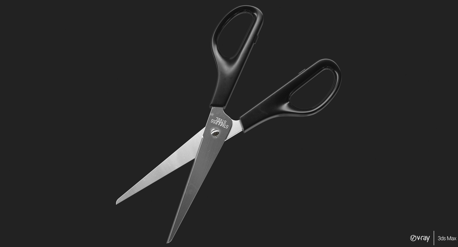 3D Realistic Scissors Model - TurboSquid 1369194
