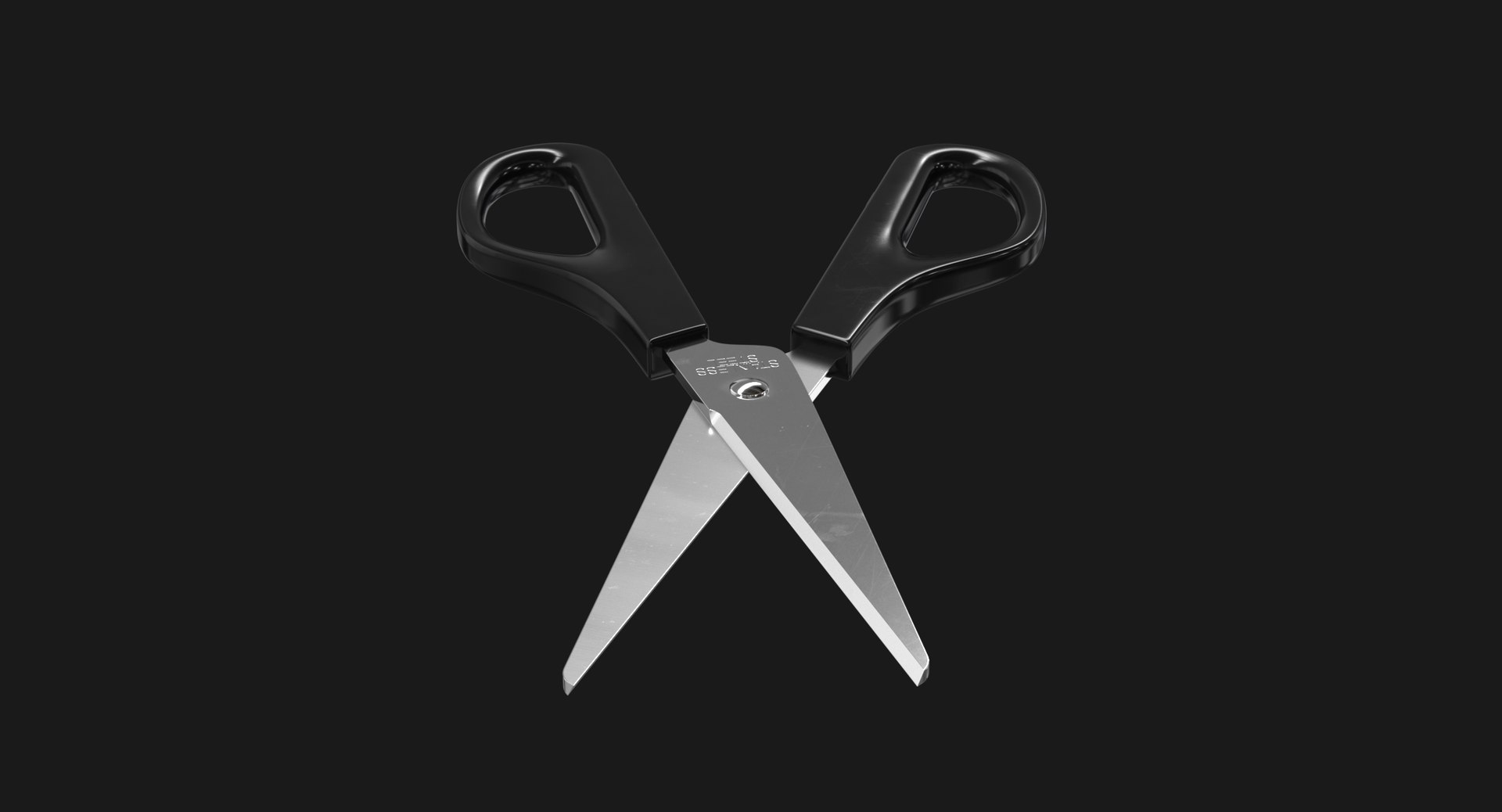 3D Realistic Scissors Model - TurboSquid 1369194