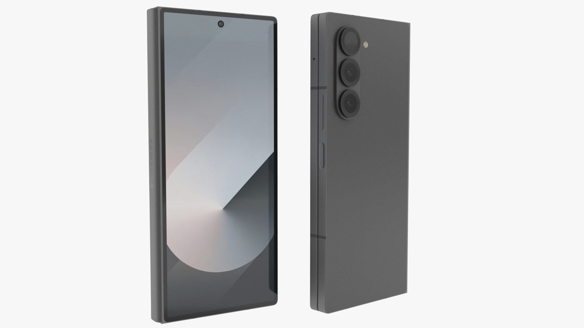 Samsung Galaxy Z Fold 6 Silver Shadow 3D - TurboSquid 2337982