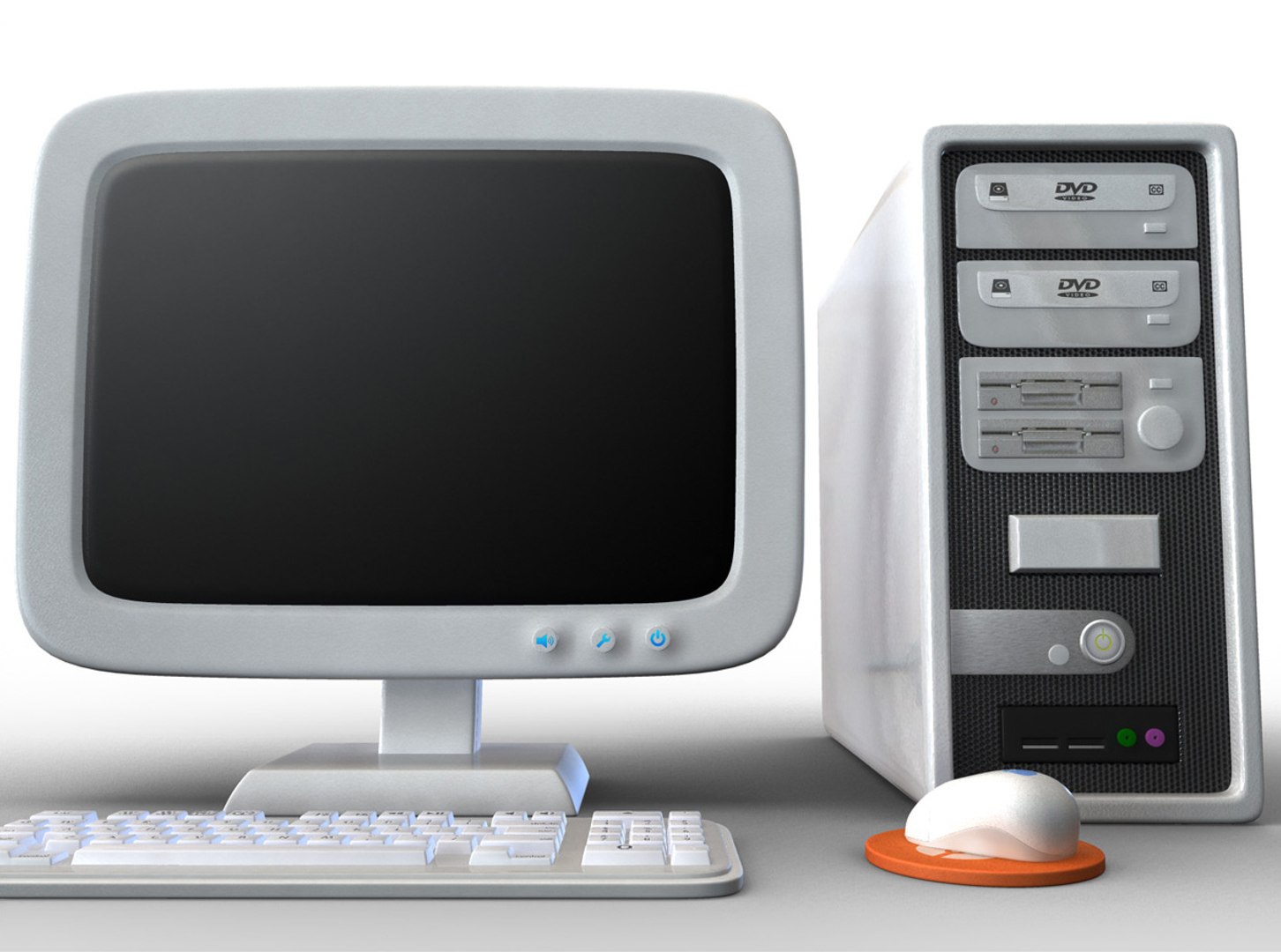 3d Pc Computer Cartoon