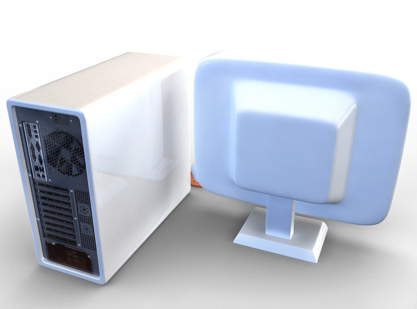 3d Pc Computer Cartoon