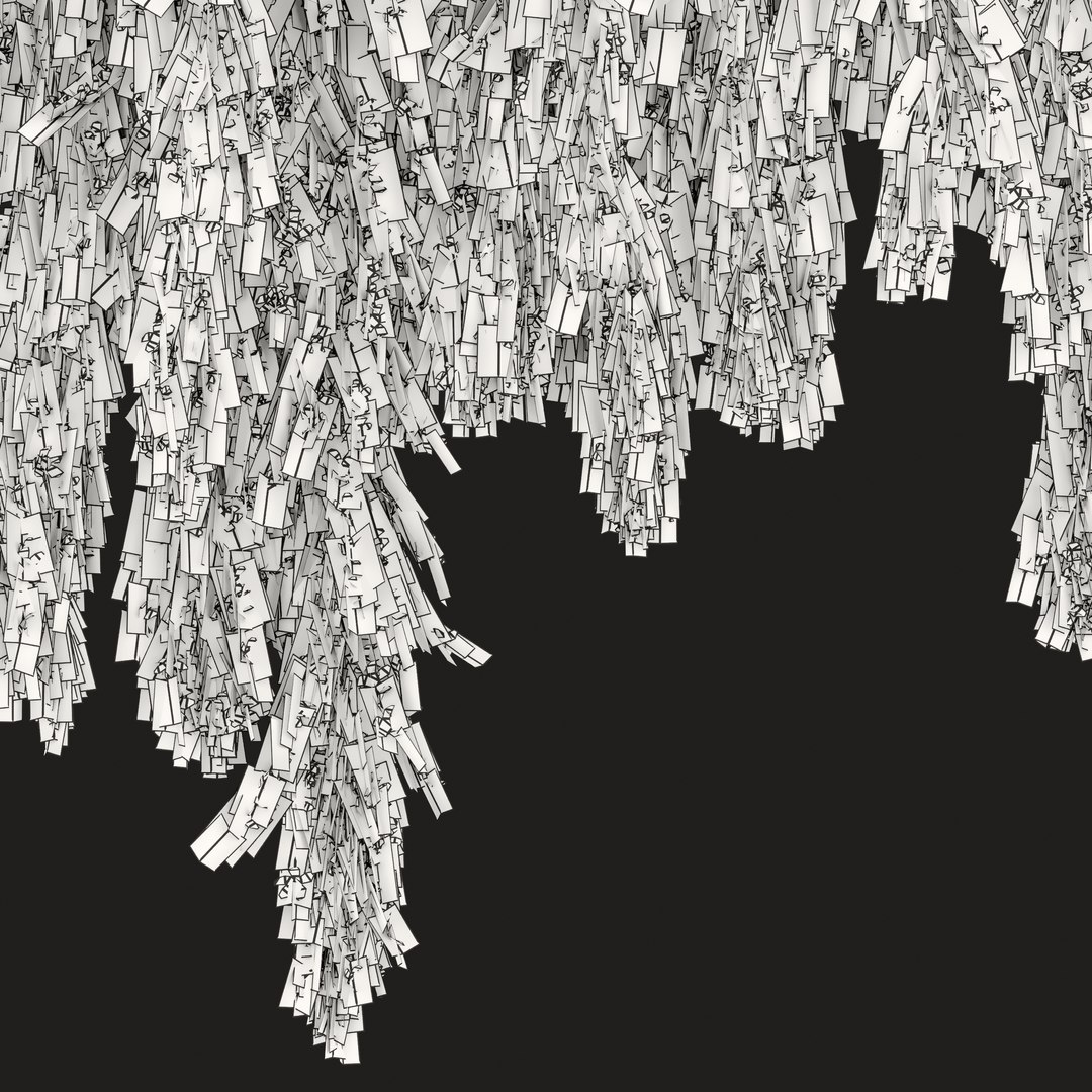 3D Cascading Rosemary 2 - TurboSquid 1938211