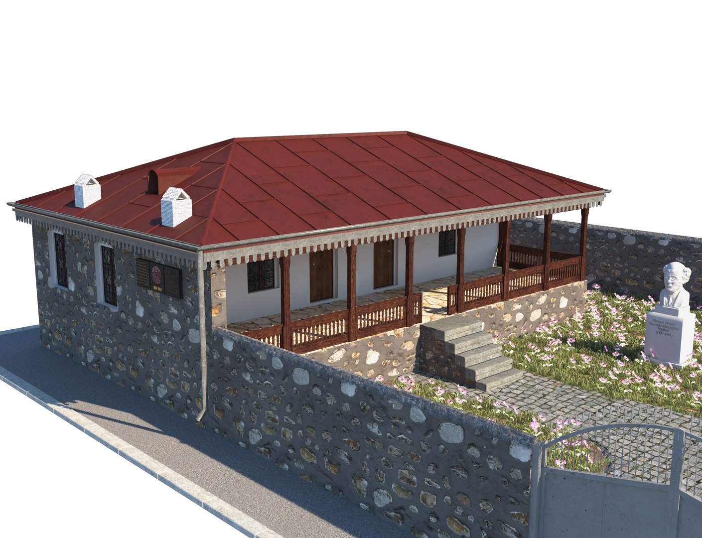 3D Bul-Bul House Museum model - TurboSquid 1756345