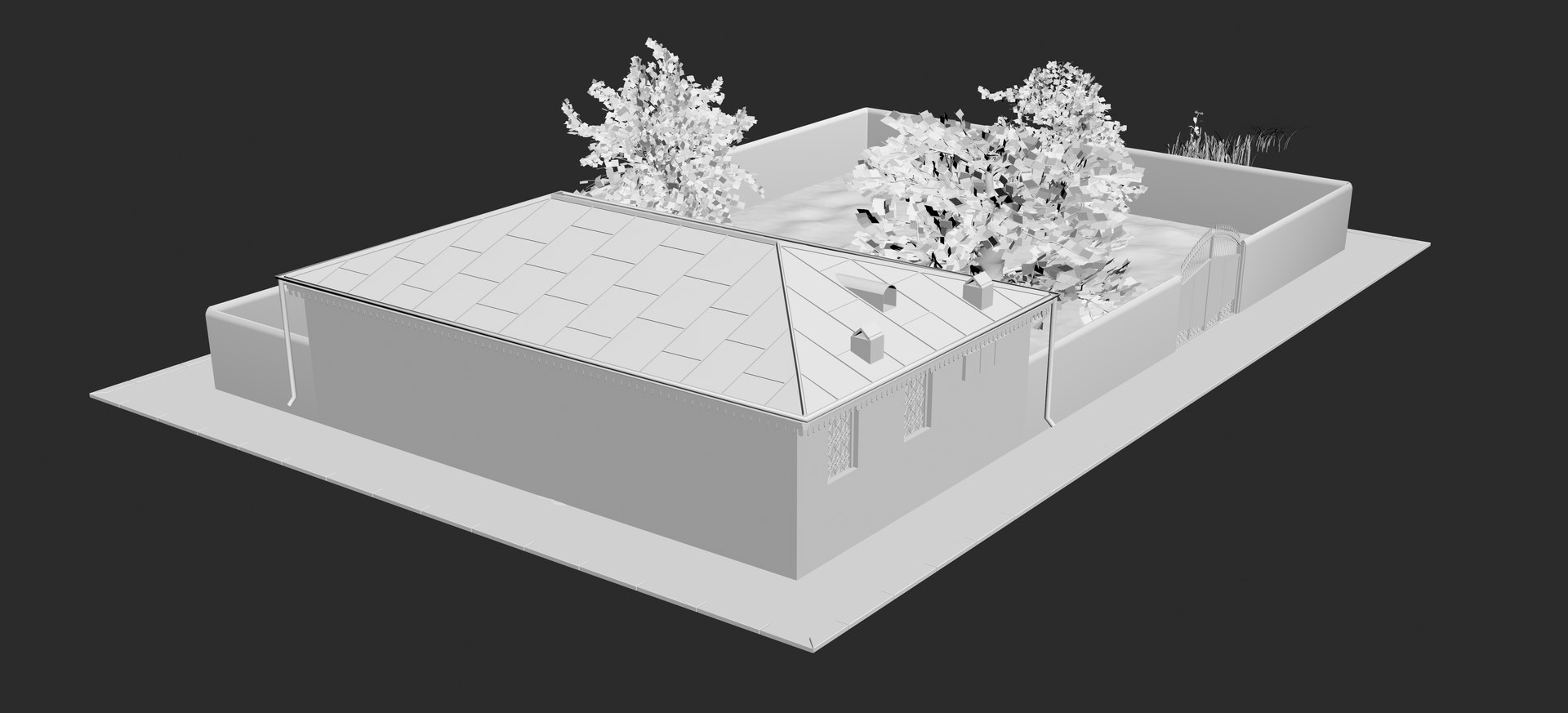 3D Bul-Bul House Museum Model - TurboSquid 1756345